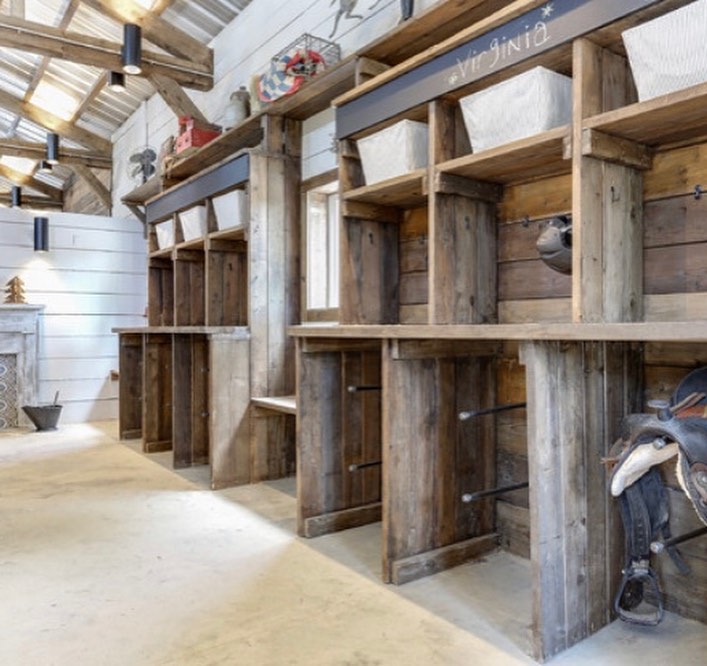 Heavy-Duty Saddle & Blanket Racks for Horse Barns | Monroe Trades